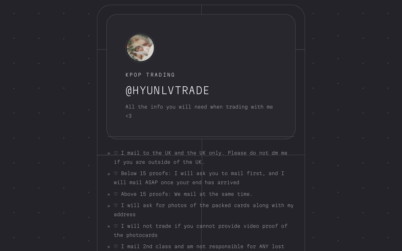 Hyunlvtrades info